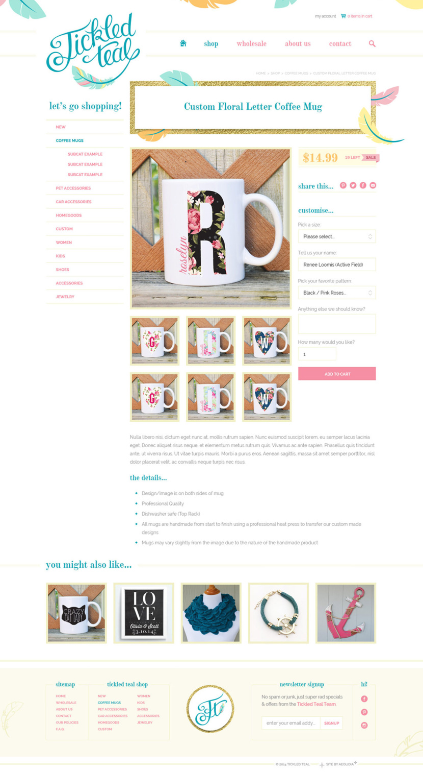 Shopify Design Before & After: From Theme to Custom Site - Aeolidia