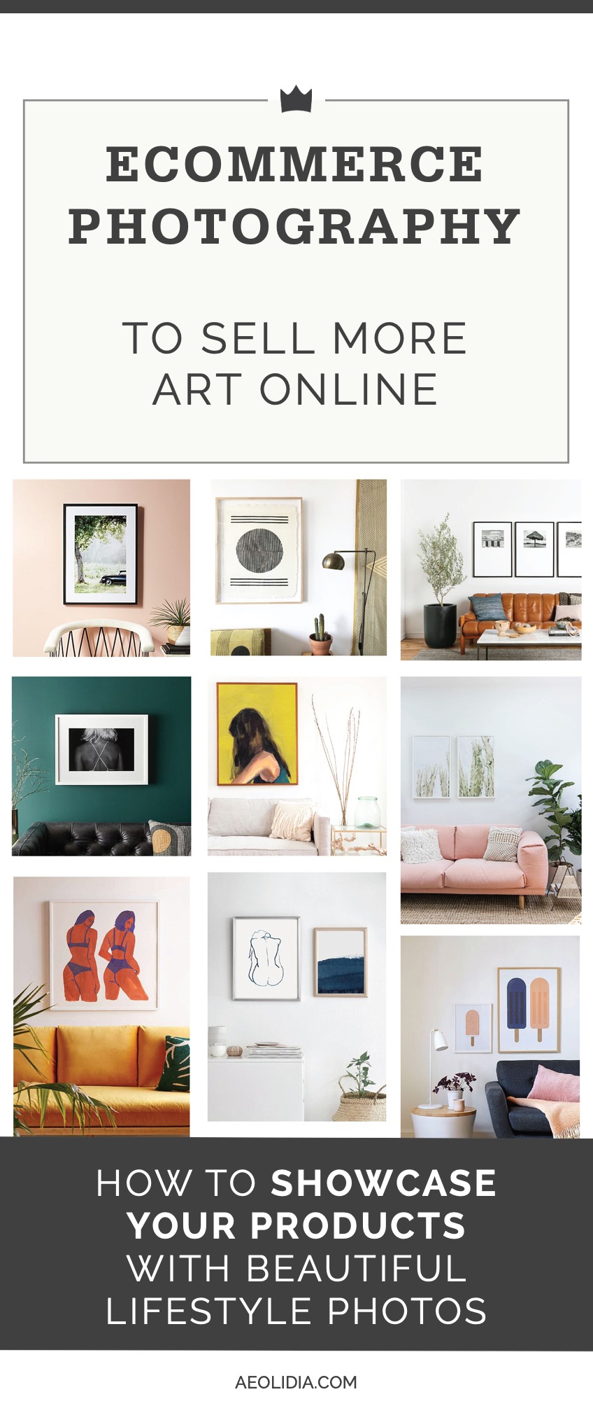 Ecommerce Photography Ideas for Selling Art Online - Aeolidia
