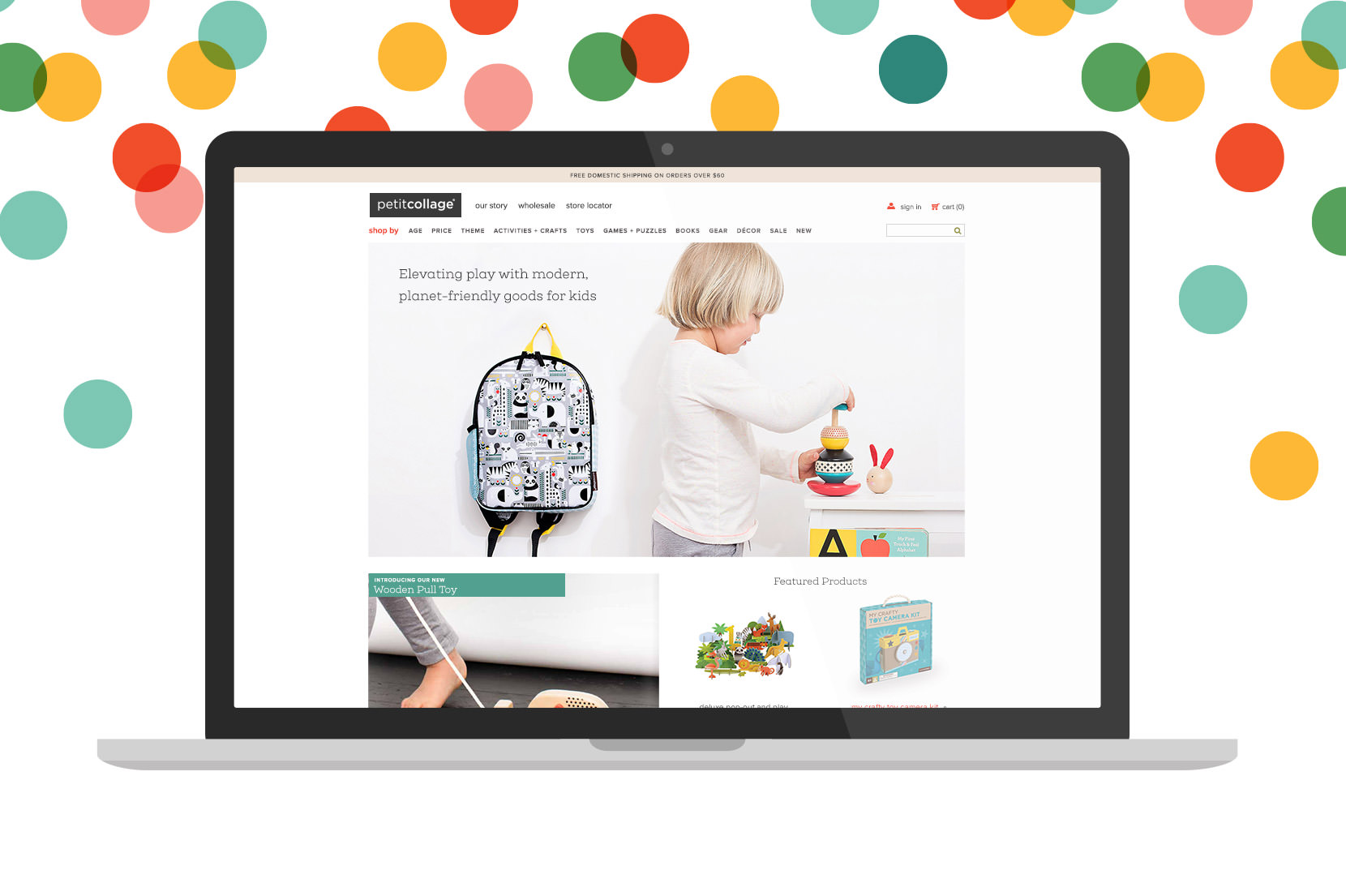 Designing Petit Collage's Shopify Website With Personality - Aeolidia